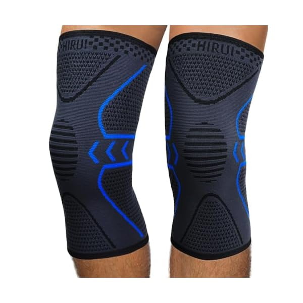 wonima66 Knee Brace Knee Compression Sleeve [2 Pack] for Men Women ...