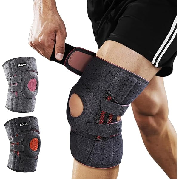 wonima66 Knee Brace for Men Plus Size - Adjustable Support for ...