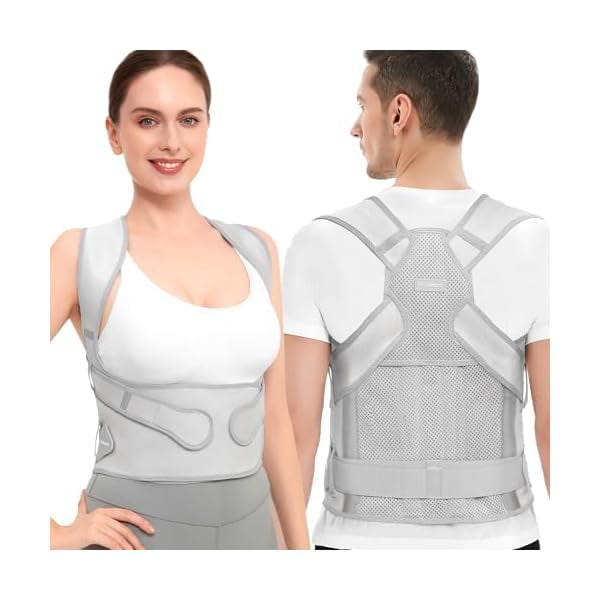 wonima66 Posture Corrector for Women and Men: Back Support Brace Upper ...