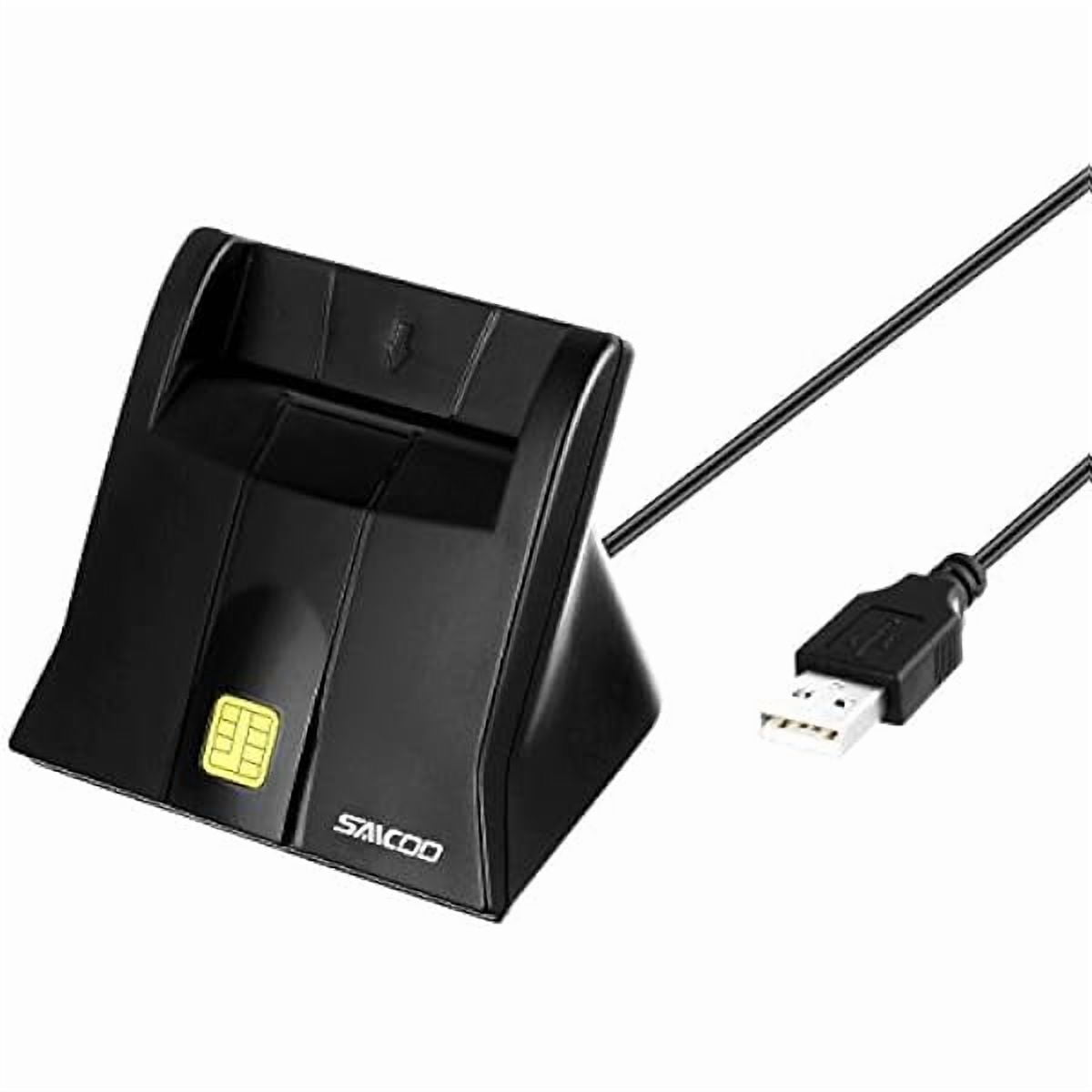 wonima66 Saicoo CAC Reader DOD Military USB Common Access CAC Smart ...