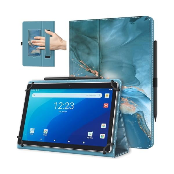 wonima66 Universal Case for 10.1 Inch Android Tablet with Pen Loop ...