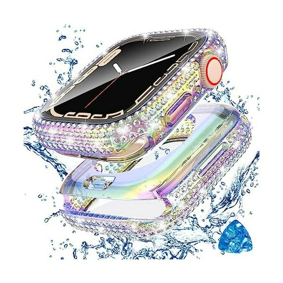 wonima88 [2 in 1 for Waterproof Apple Watch Screen Protector Case ...