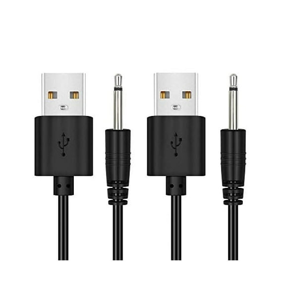wonima88 2 Pack 2.7ft Replacement DC Charging Cable, USB to DC 2.5mm ...