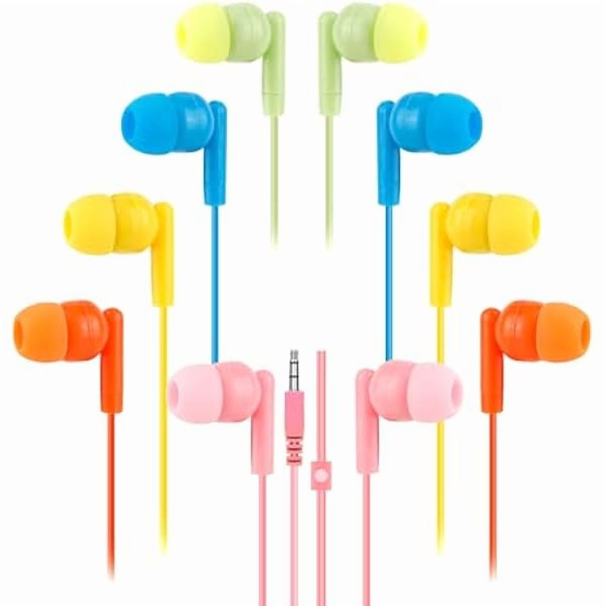 wonima88 Classroom Earbuds Bulk 50 Pack for Kids School Children ...
