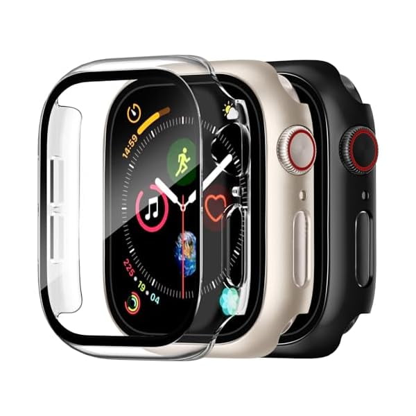 wonima88 Compatible with Apple Watch Case 44mm iWatch SE Series 6 5 4 ...