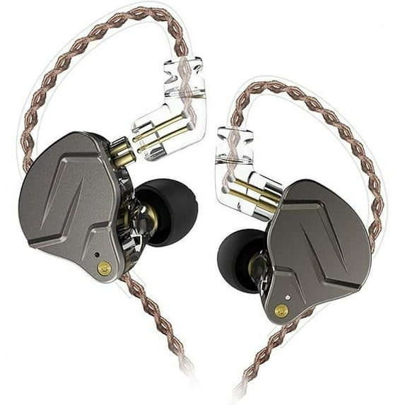 wonima88 KZ ZSN Pro Dynamic Hybrid Dual Driver in Ear Earphones ...