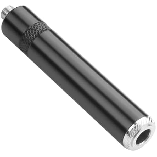 wonima88 TRS 1/4 Female to Locking TRS 1/8 Female Balanced Audio ...