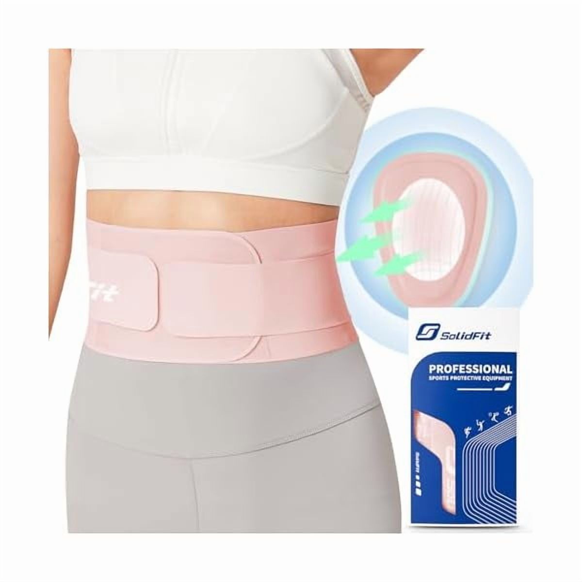 wonima88 Ultra Thin Back Brace for Lower Back Pain Women, Lightweight ...