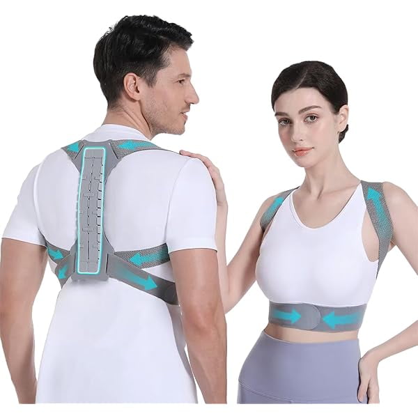 wonima88 Upper Back Brace Posture Corrector for Women & Men, Adjustable ...