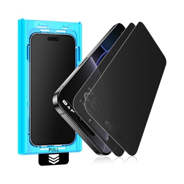 wonima99 2 Pack Matte Privacy Screen Protector for iPhone 16 / iPhone ...