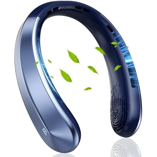 wonima99 Neck Fan, Portable Fan around Neck, 4000mAh Battery Operated ...