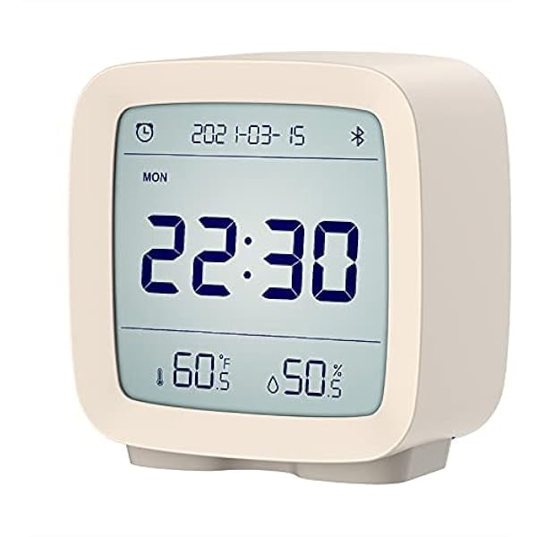 wonima99 Smart Bluetooth Digital Alarm Clock with Multiple Alarms ...