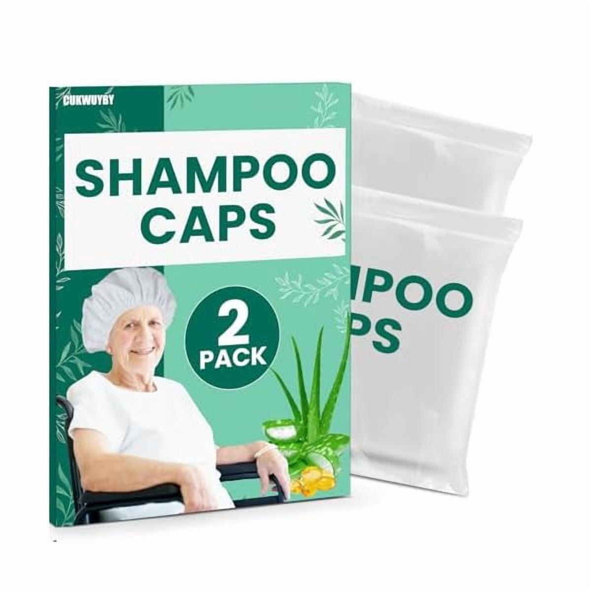 wonima99 WUYUAN 2 Pack Shampoo Caps No Rinse Shampoo Caps Hair Wash ...