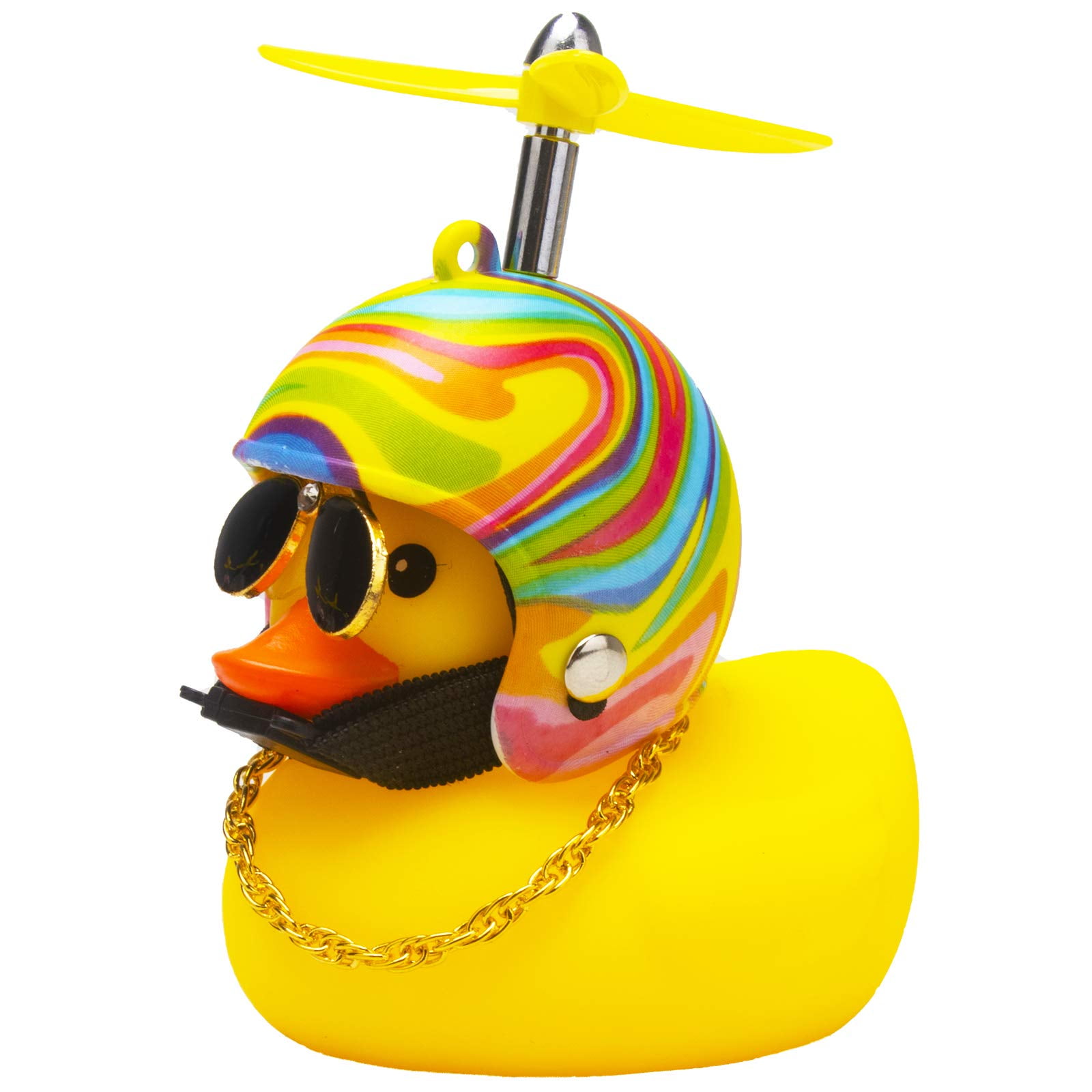wonuu Rubber Duck Car Decorations Cute Yellow Duck Car Dashboard ...