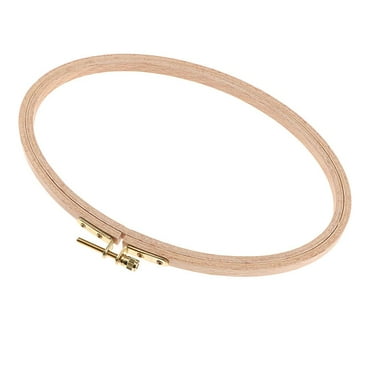 Craft County Wooden Embroidery Hoops - High Quality Needlepoint Tool ...