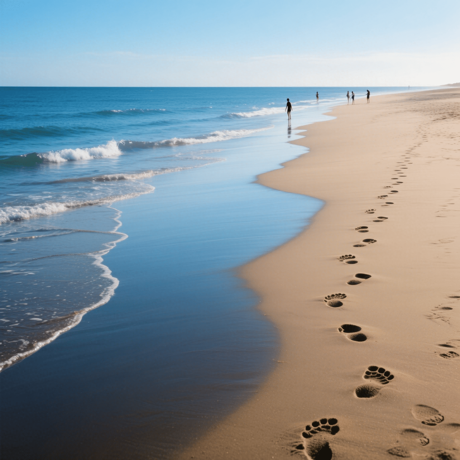wooden puzzle Footsteps on the Beach Hard Challenging Exercise ...