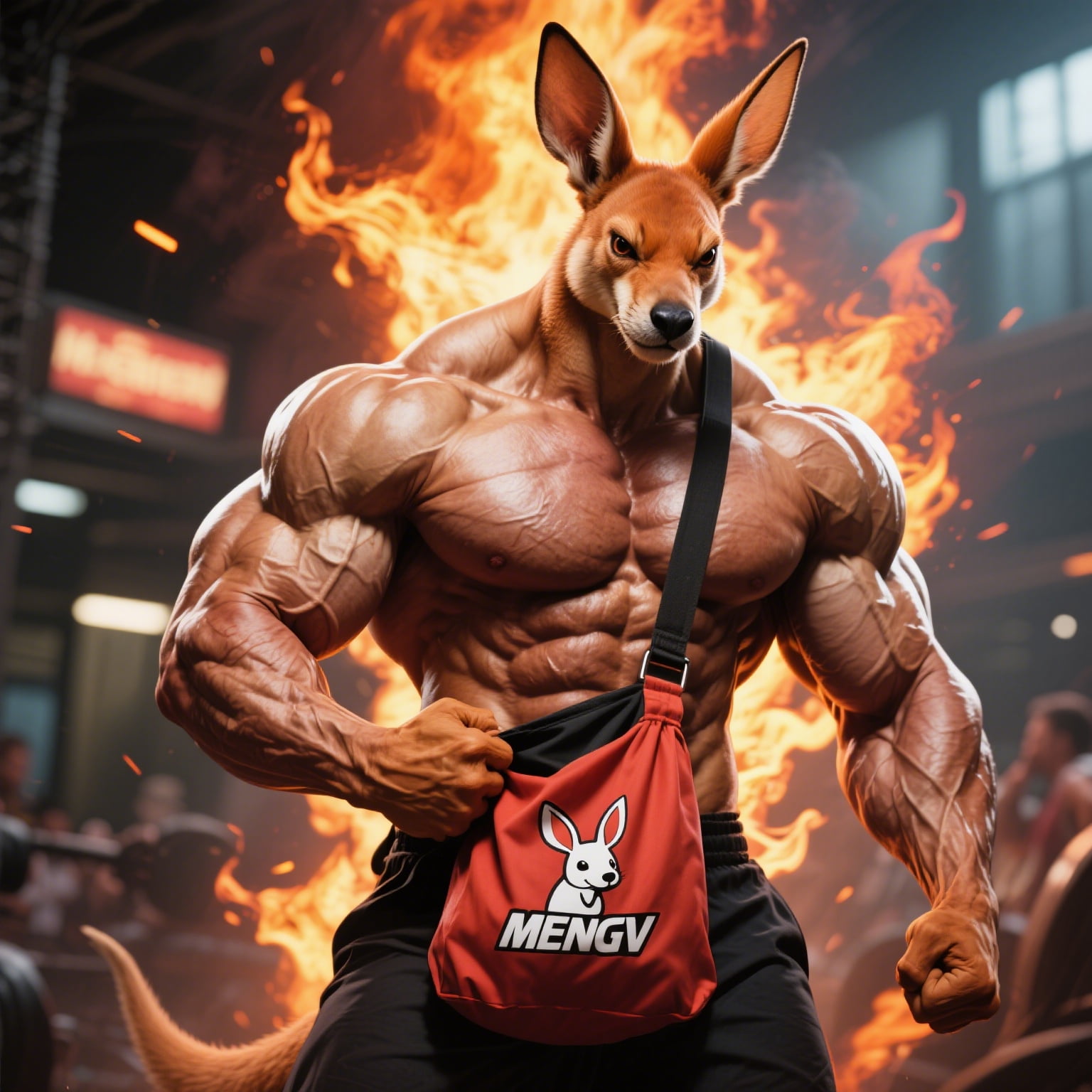 wooden puzzle Muscle Kangaroo Hard Challenging Exercise Intellegent ...