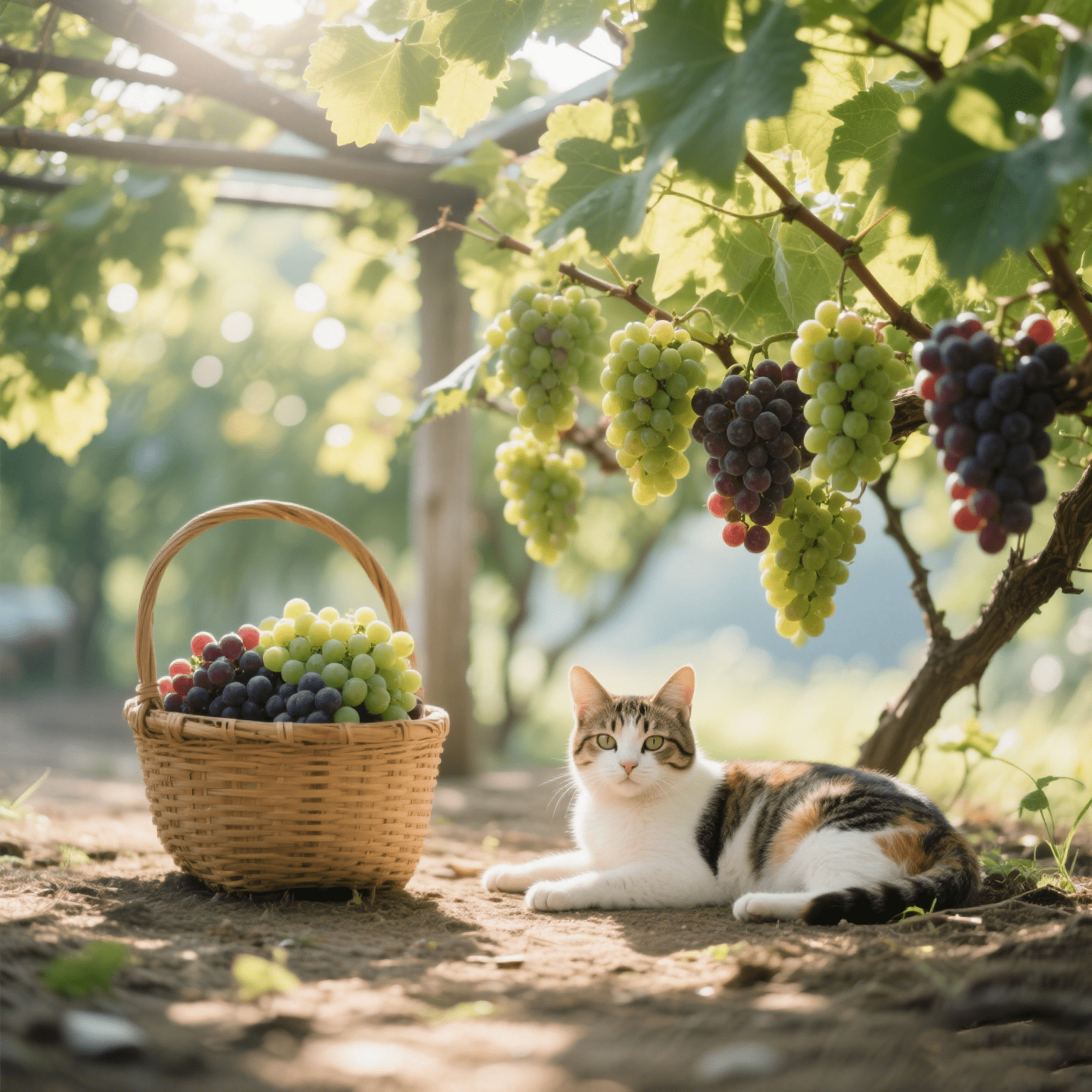 wooden puzzle Summer Charming Grapes beneath the Vine Hard Challenging ...
