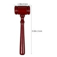 wooden small gavel 4Pcs Decorative Wooden Auction Hammer Creative Judge ...