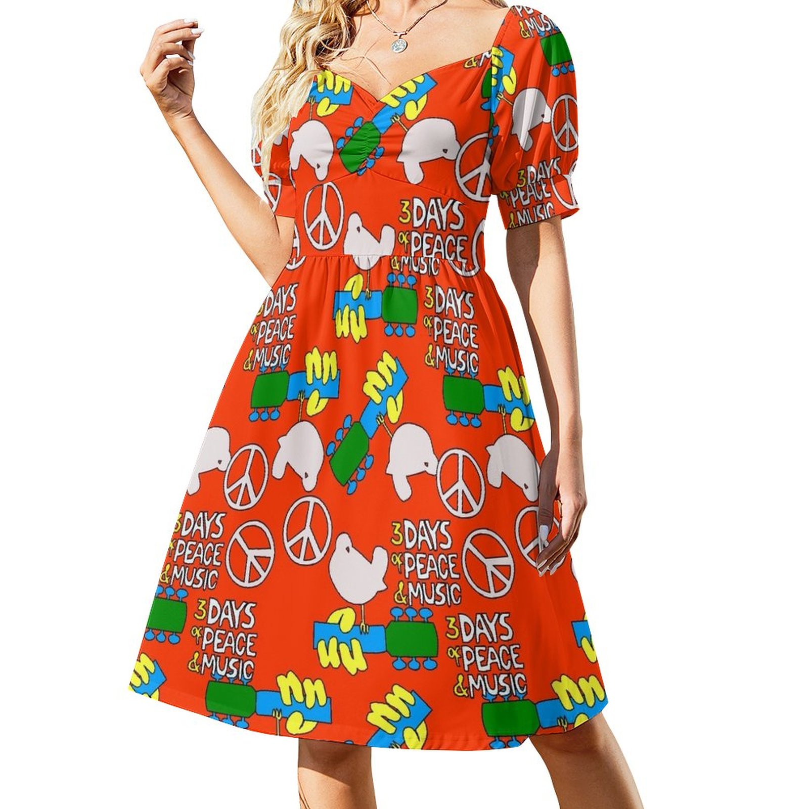 woodstock 1969 Dress Clothing women's dresses luxury elegant dresses ...