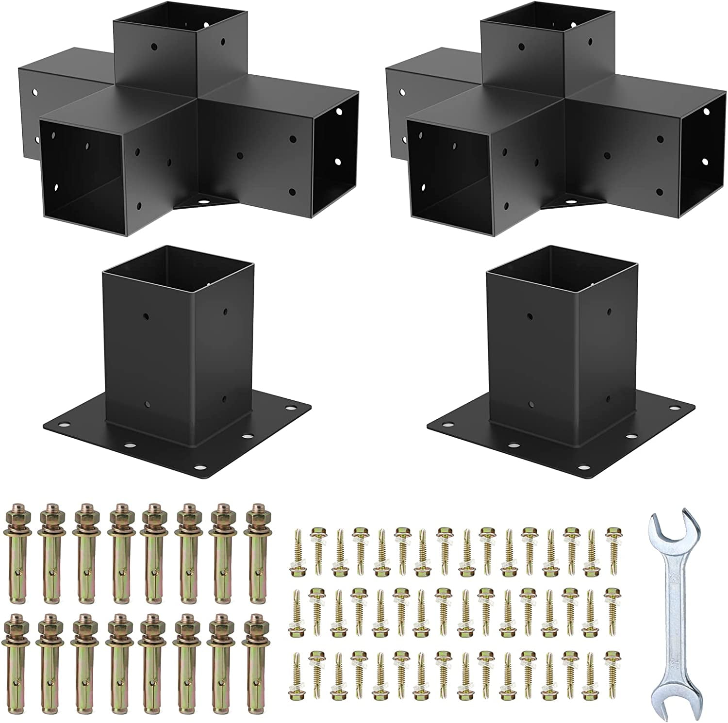 woodworks pergola brackets - modular modern outdoor pergola hardware ...