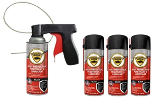 woolwax 12 Oz Undercoating (4) Cans Lanolin Aerosol Spray Black Rust ...