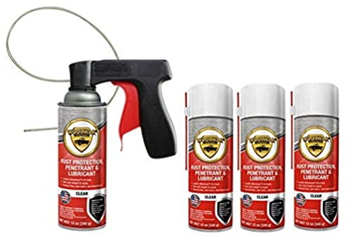 woolwax 4 Spray Can Undercoating Kit. Straw(Clear) - Walmart.com