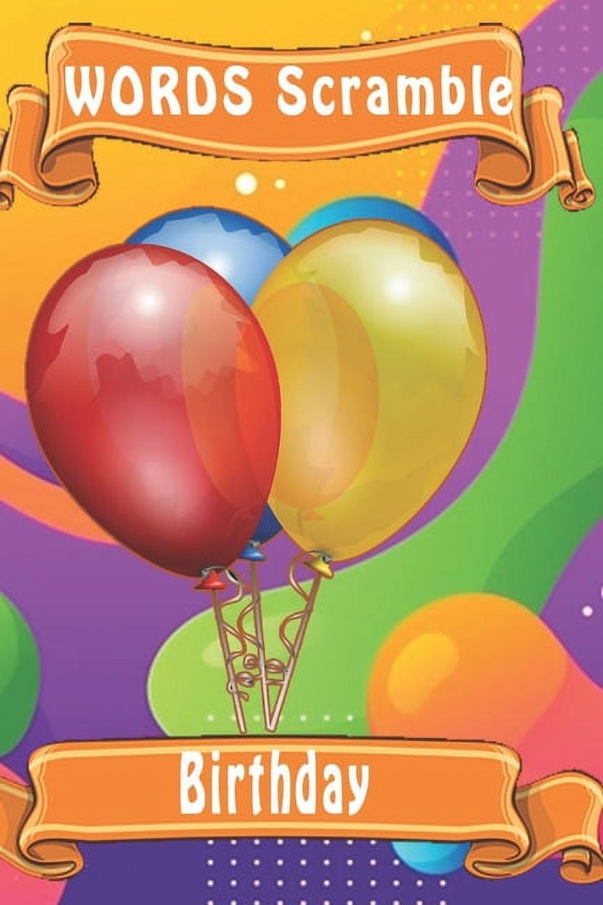 word scramble Birthday: Word scramble game is one of the fun word ...