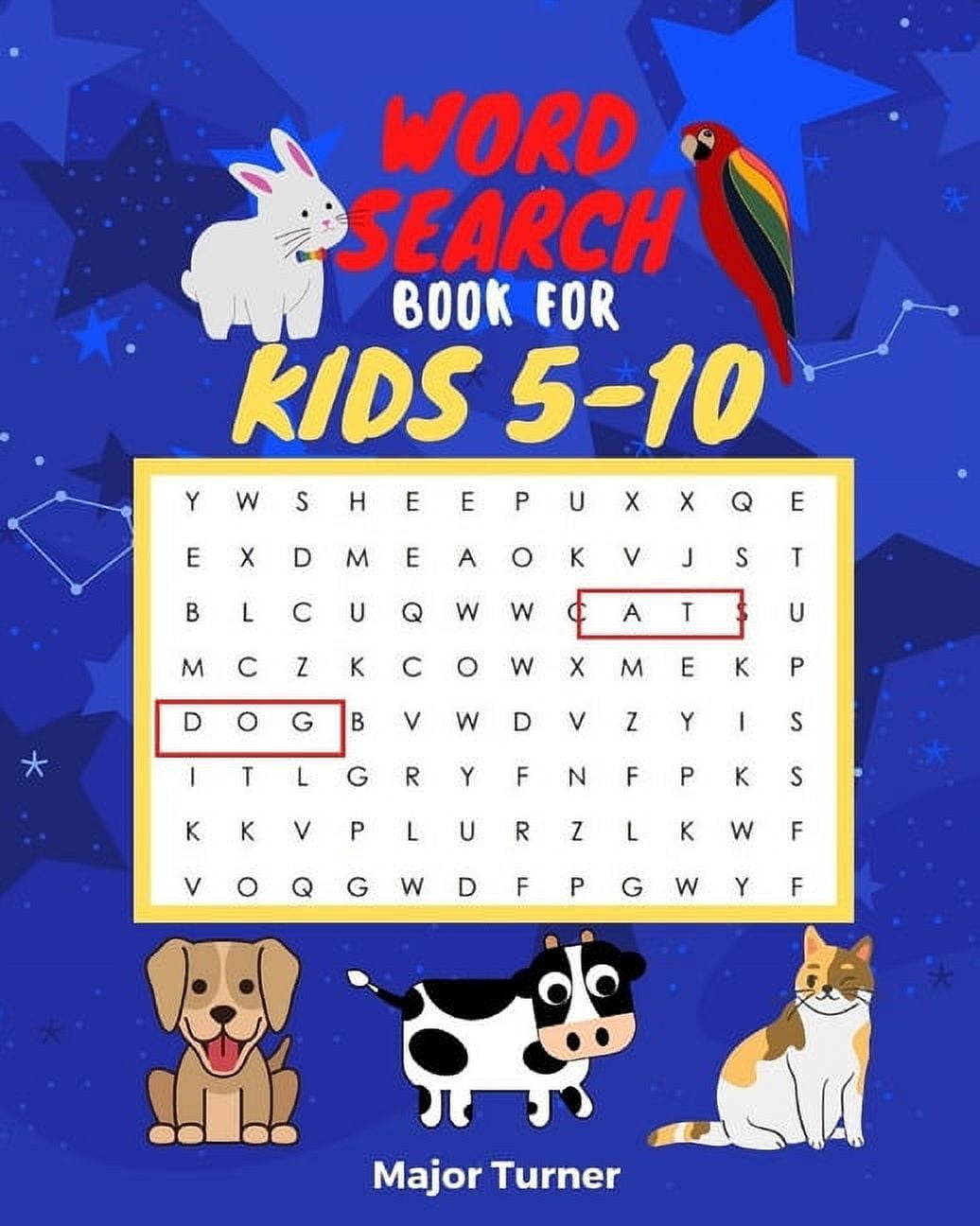 word search book for kids 5-10: 80 Fun and Educational Word Search ...
