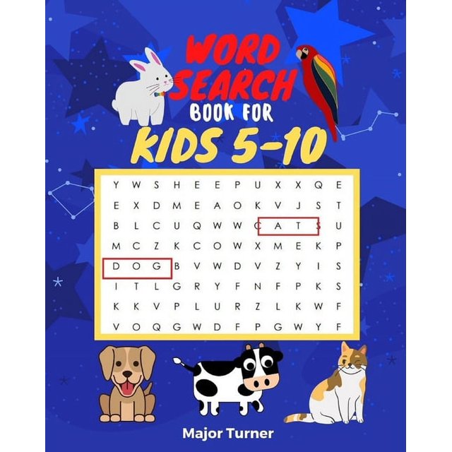 word search book for kids 5-10: 80 Fun and Educational Word Search ...