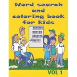 word search and coloring book for kids : Word Search Puzzle Book and ...