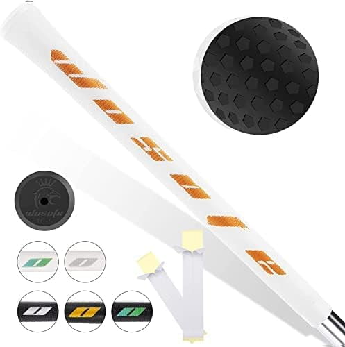 wosofe Golf Grips Standard/Midsize Anti-Slip Double Transparent TPE ...