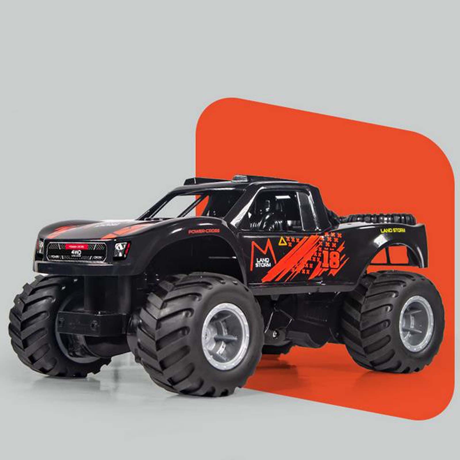 wowotier 1:16 Amphibious Remote Control Car, 4WD Monster Truck Toys All ...