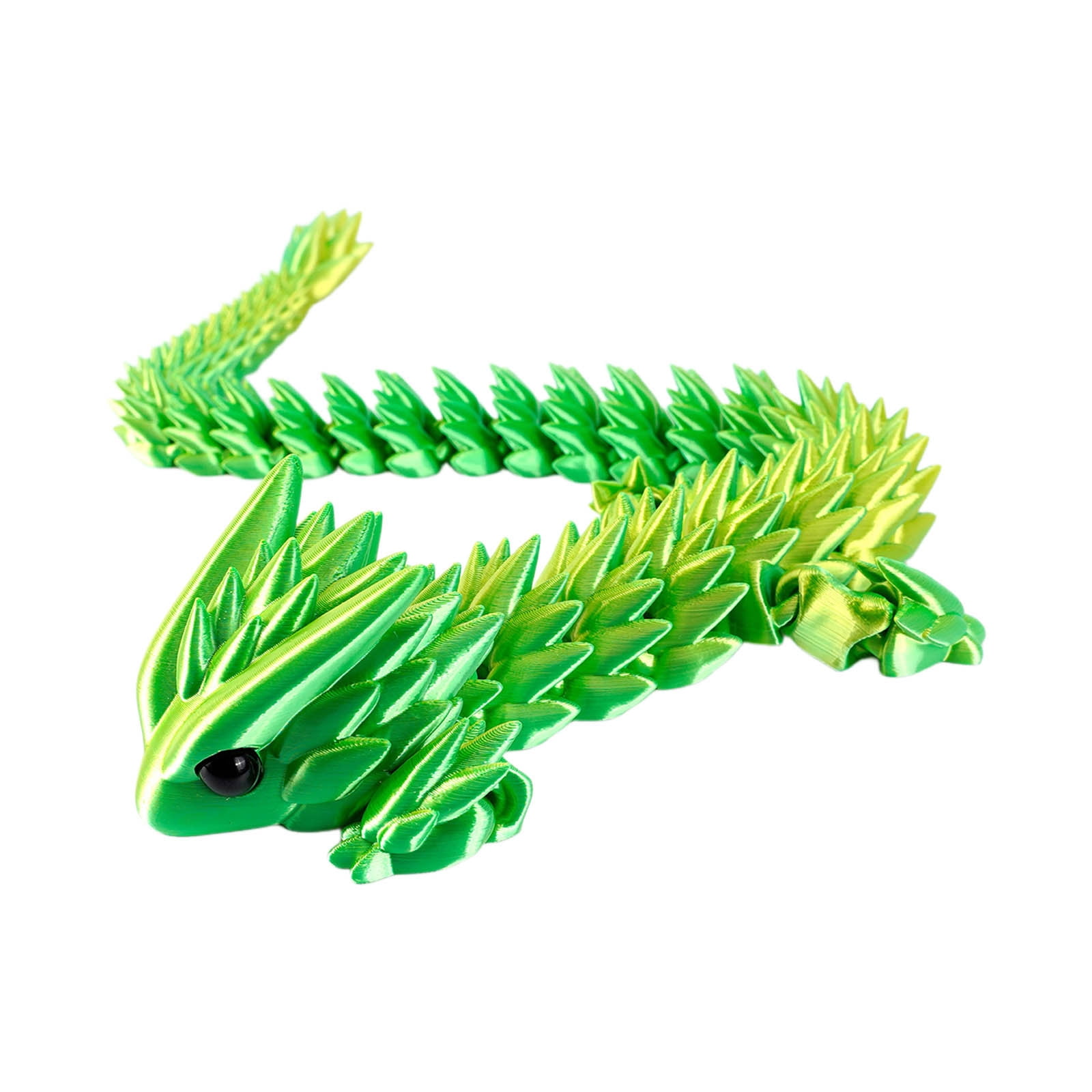 wowotier 3D Printed Dragon, Flexible Articulated Dragon, Crystal Dragon ...