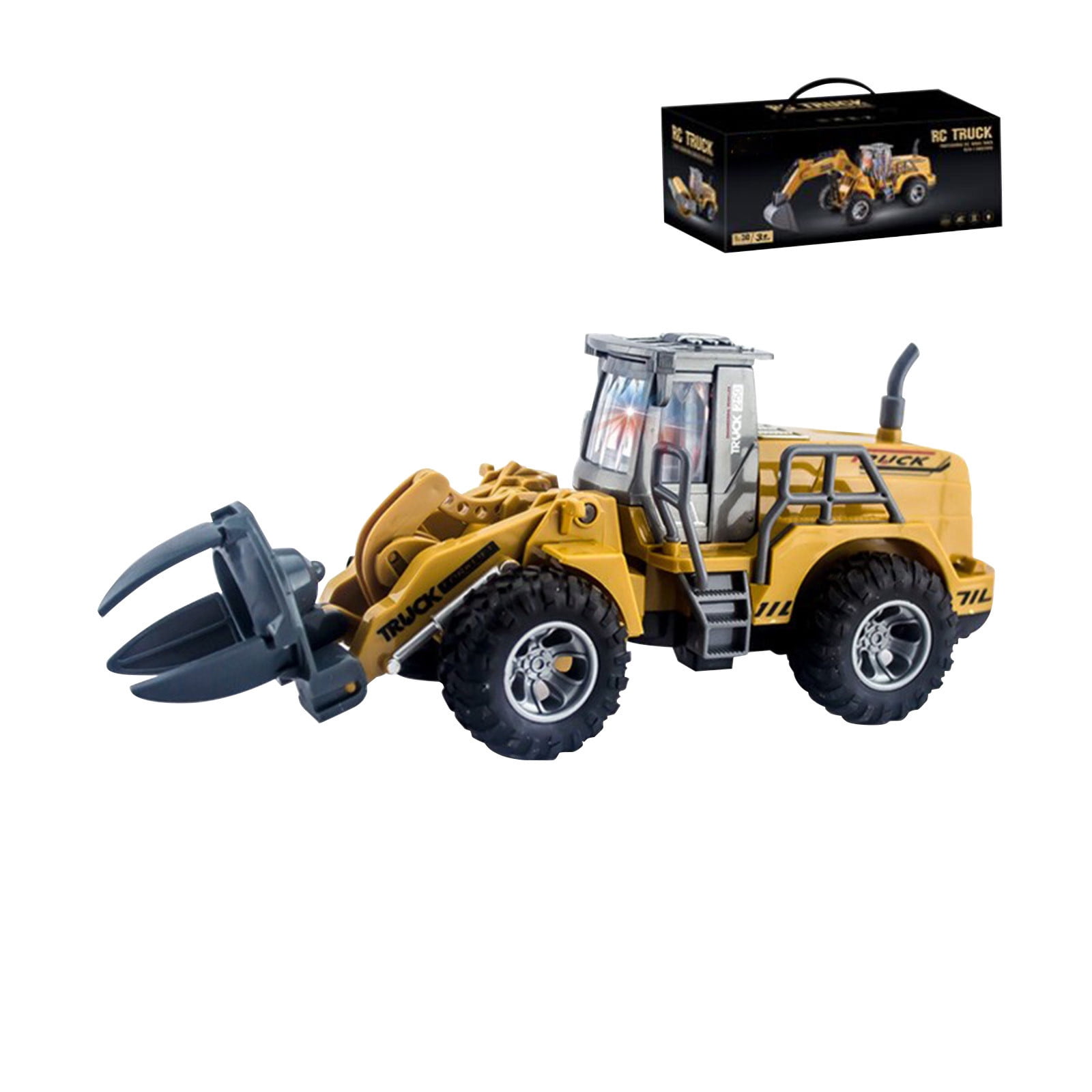 wowotier Construction Drilling Truck Toy, Kids Toy Engineering Digger ...