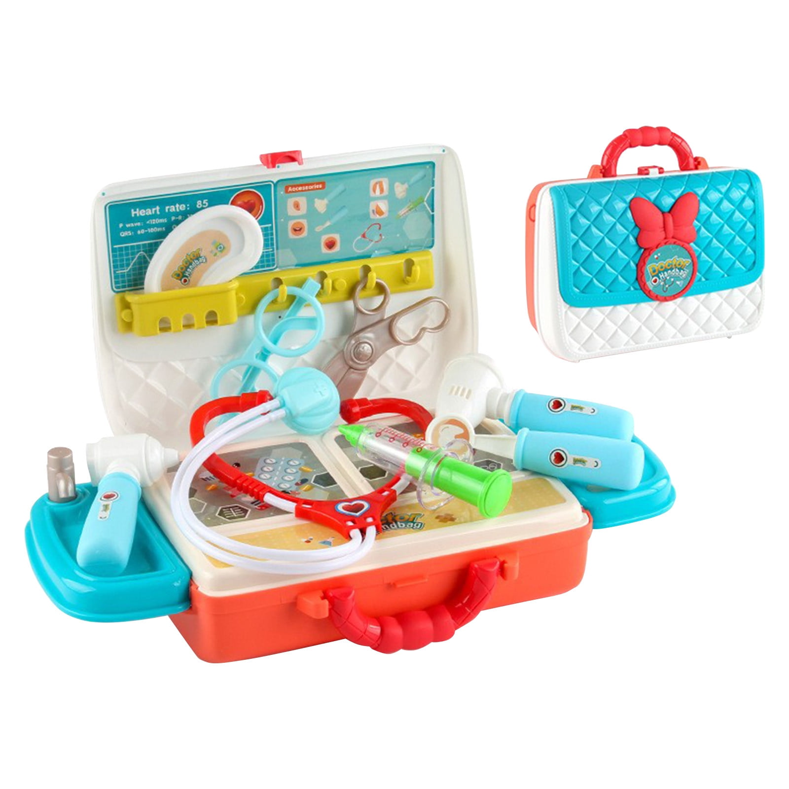 wowotier Doctor Kit for Kids, Kids Doctor Playset with Electronic ...