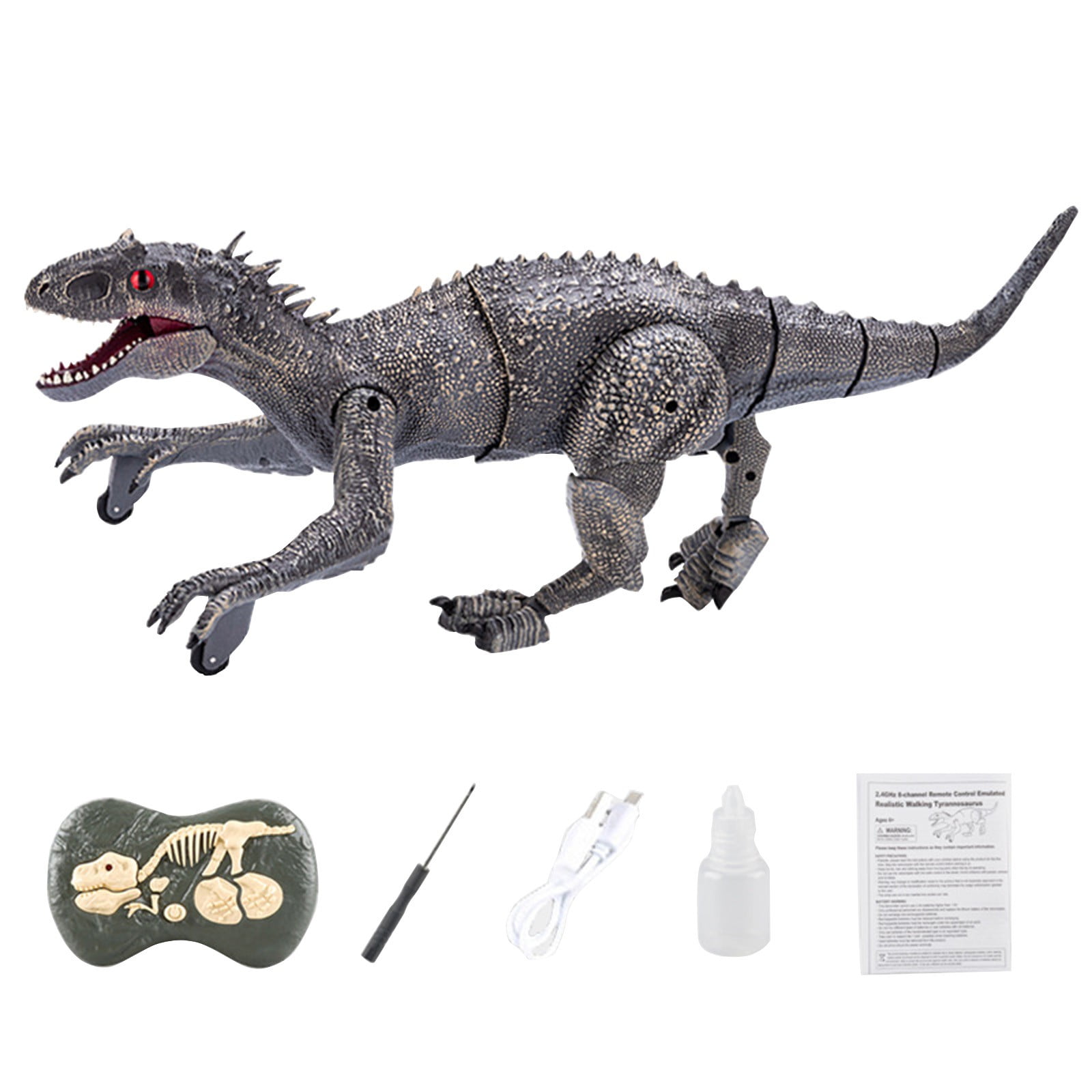 wowotier Remote Control Dinosaur T-Rex Toy for Kids Ages 3 4-7 8-12, RC ...