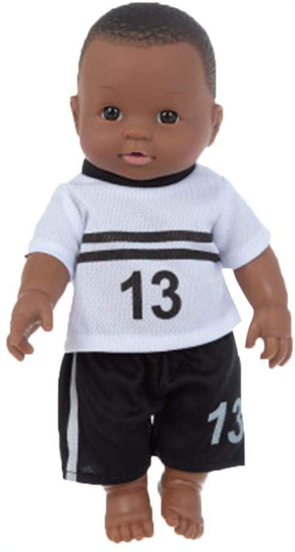 Hmess 11.8'' African Black Baby Dolls Boy, Realistic Baby Dolls, Cute ...