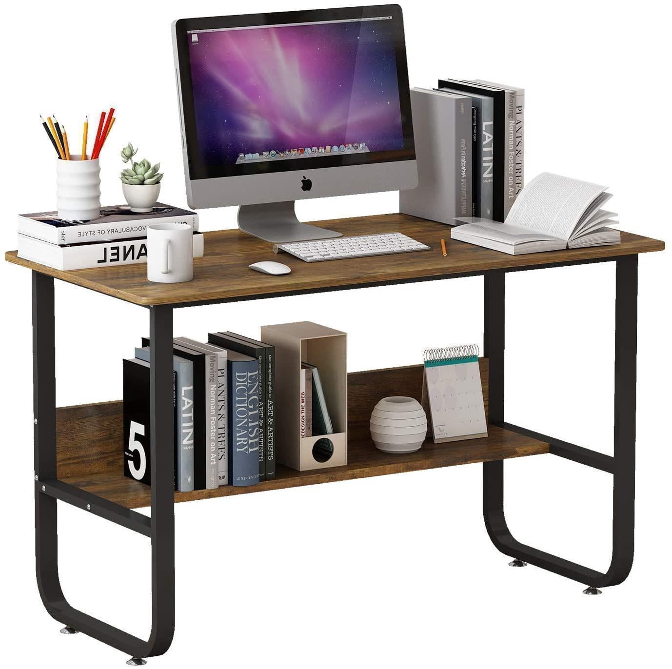 wqmh Study Computer Desk, Modern Economic Writing Table for Home, U ...