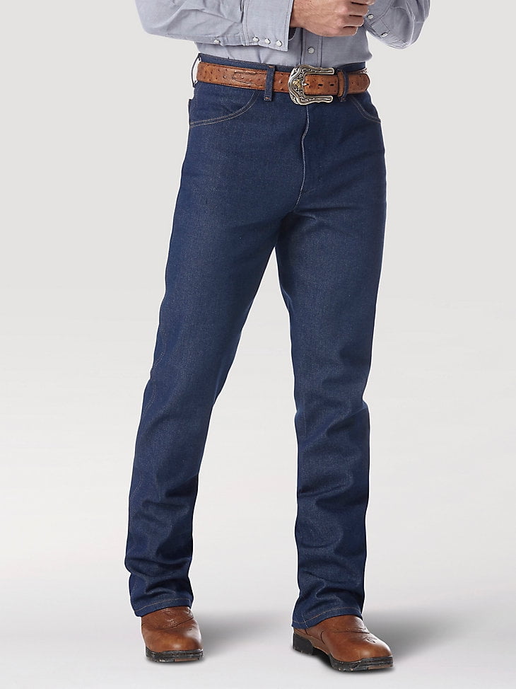 wrangler men's jeans 945 regular fit rigid - 0945nav - Walmart.com