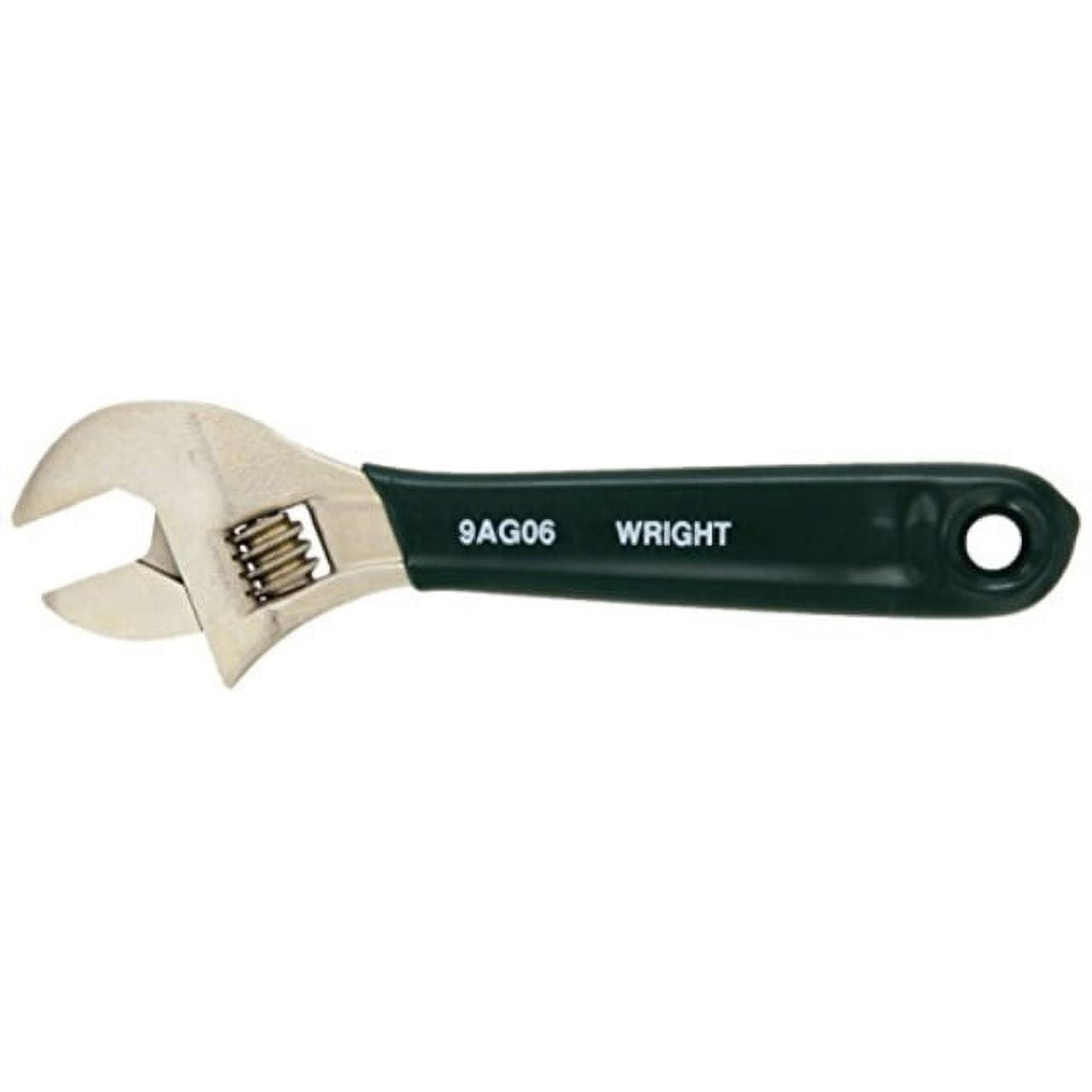 wright tool 9ag06 15/16" max capacity cushion grip adjustable wrench ...