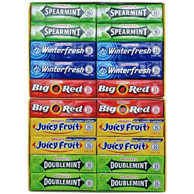 wrigley's chewing gum assortment 40 packs - Walmart.com