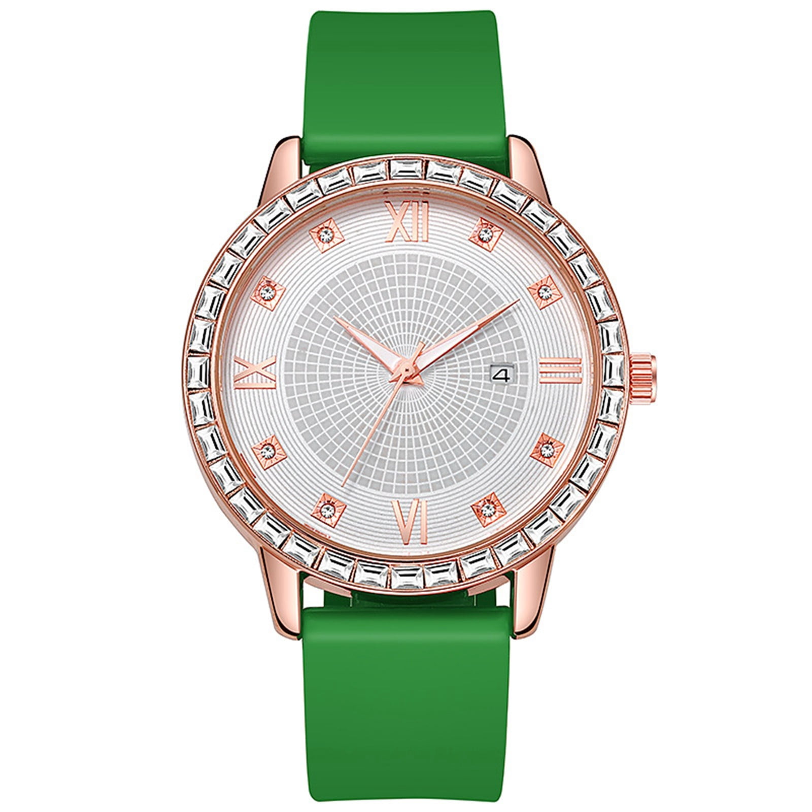 wrist watch fashion oval dial women's with high looking student diamond ...