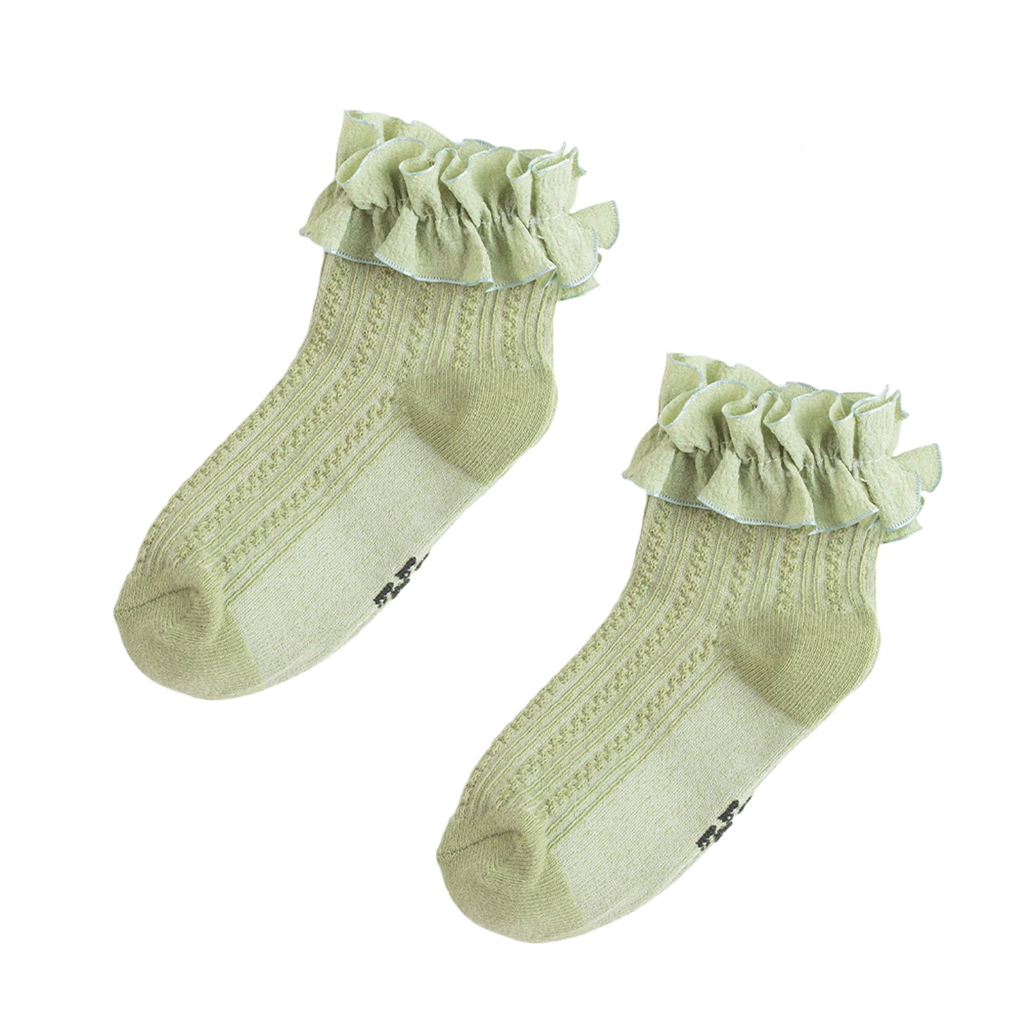 wsevypo Adorable Sweet Socks with Ruffles for Kids Girls - Walmart.com