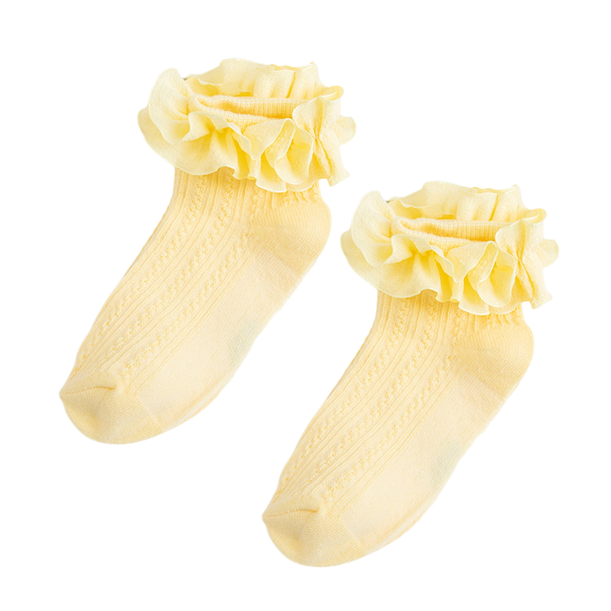 wsevypo Adorable Sweet Socks with Ruffles for Kids Girls - Walmart.com