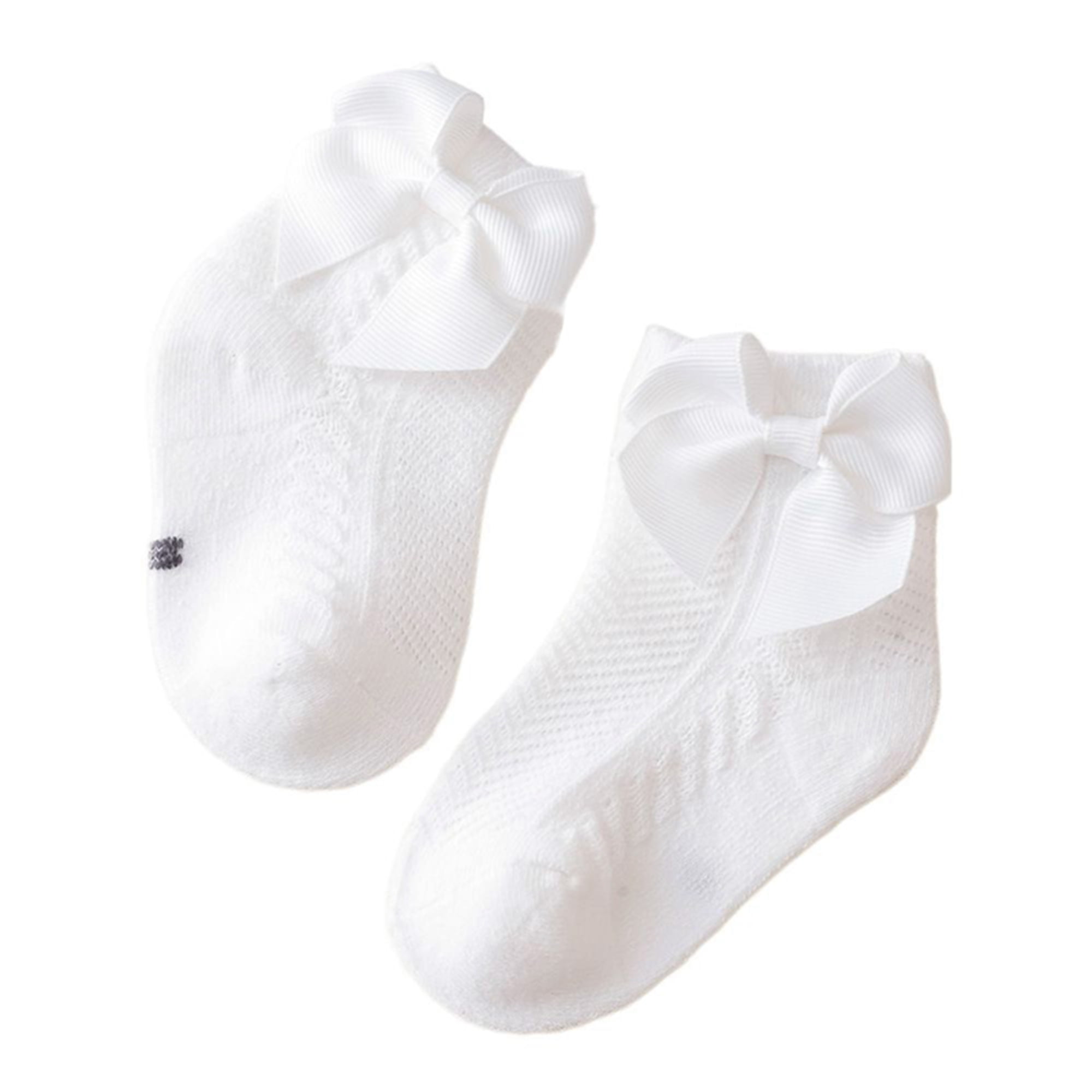 wsevypo Adorable Toddler Baby Girl Ankle Socks with Bows - Walmart.com