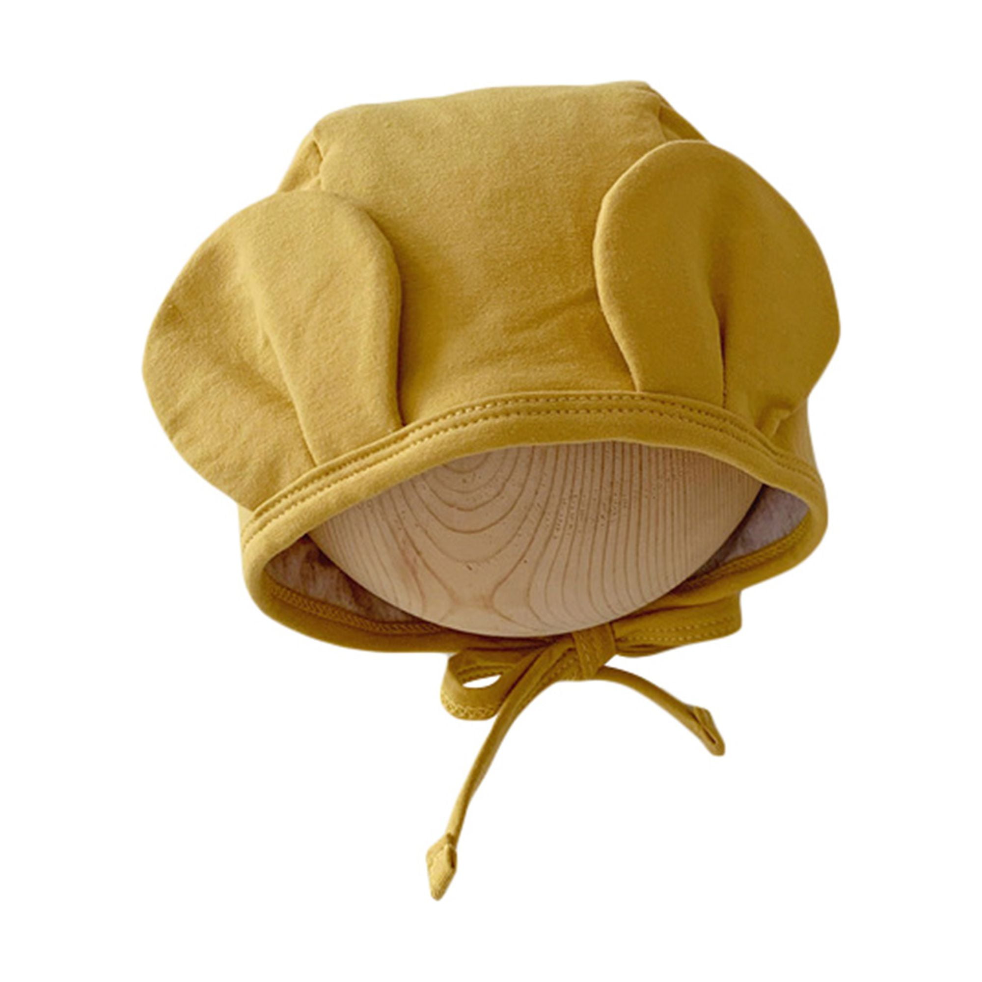 wsevypo Baby Girls Boys Bonnet Cap with Animal Ears and Eyelet Lace for ...