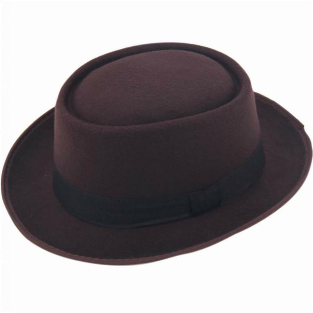 wsevypo Classico Men's Wool Felt Bowler Hat - Walmart.com