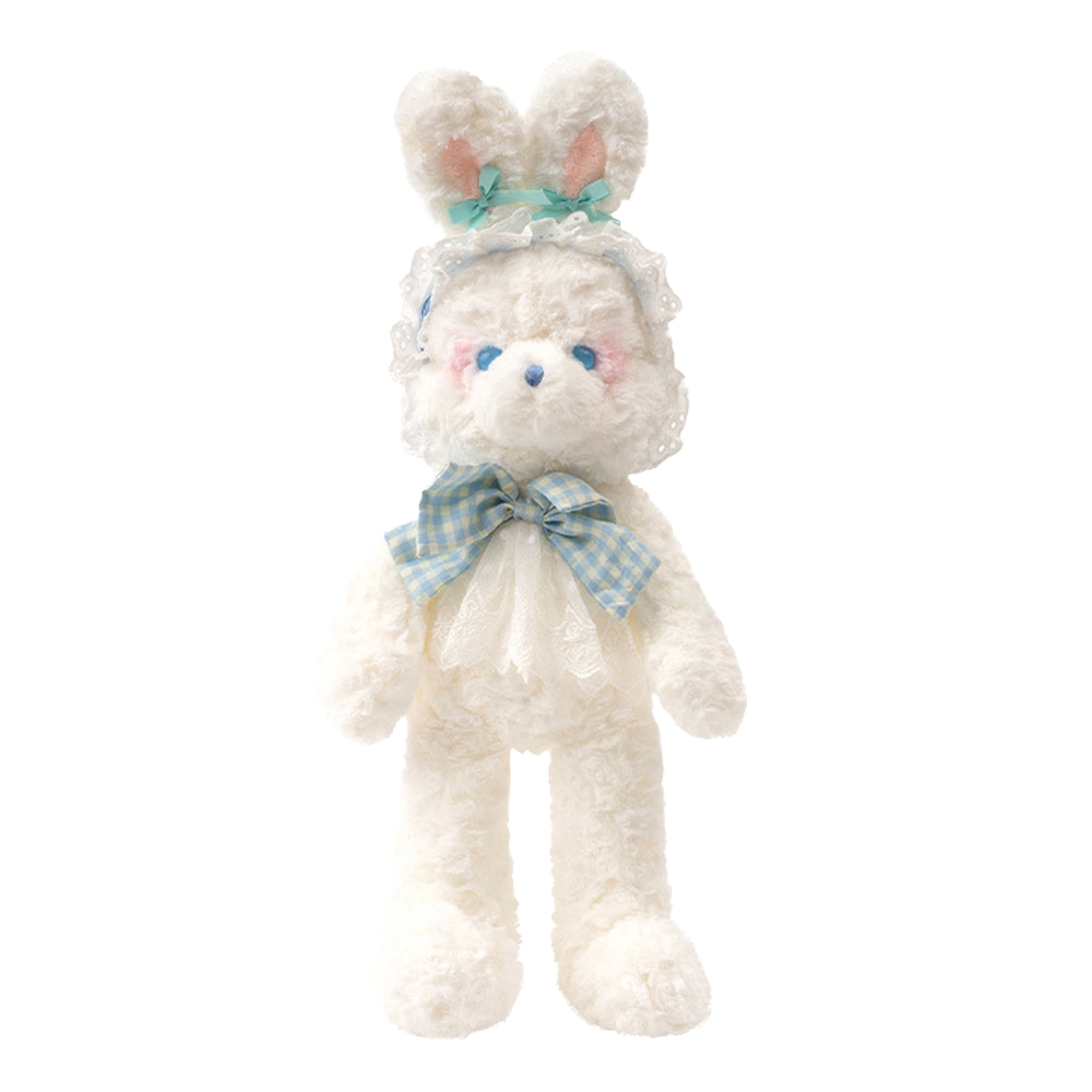ESASSALY Cuddly Lolita Rabbit Plush Toy - Soft Stuffed Bunny Cartoon ...