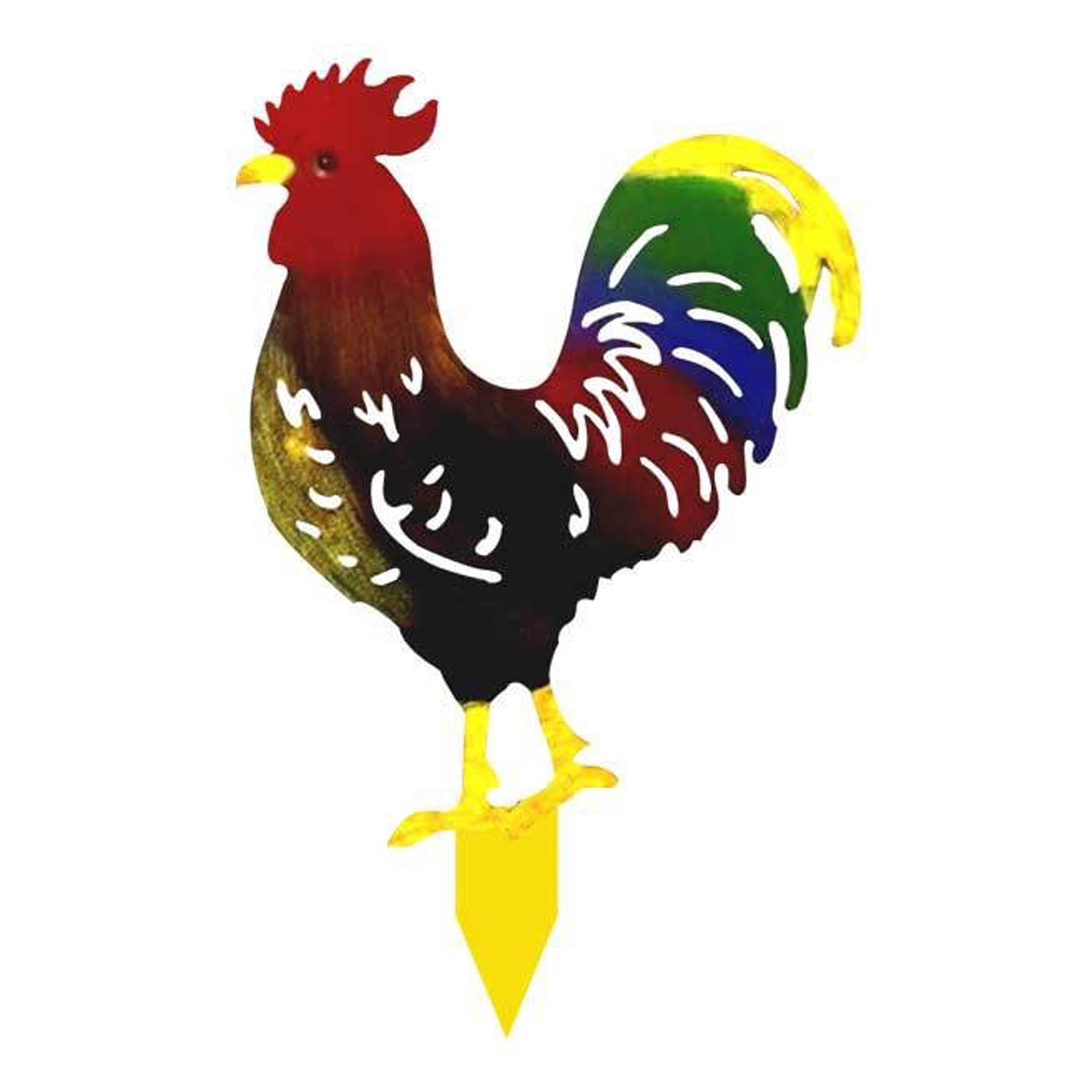 wsevypo Cute Rooster/Hen LED Light Garden Decoration Sign - Walmart.com